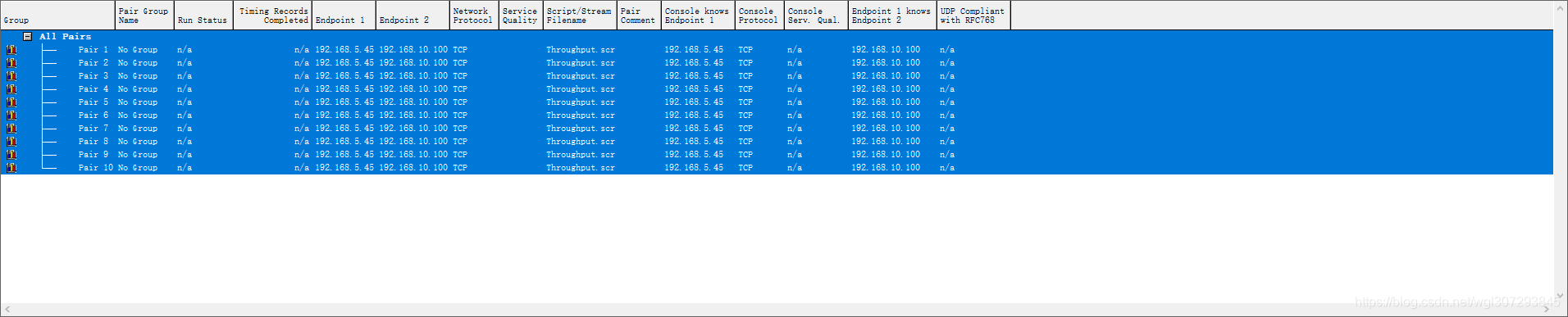 IxChariot测试路由LAN到WAN和WAN到LAN吞吐量操作指南_ixchariot吞吐量计算-CSDN博客