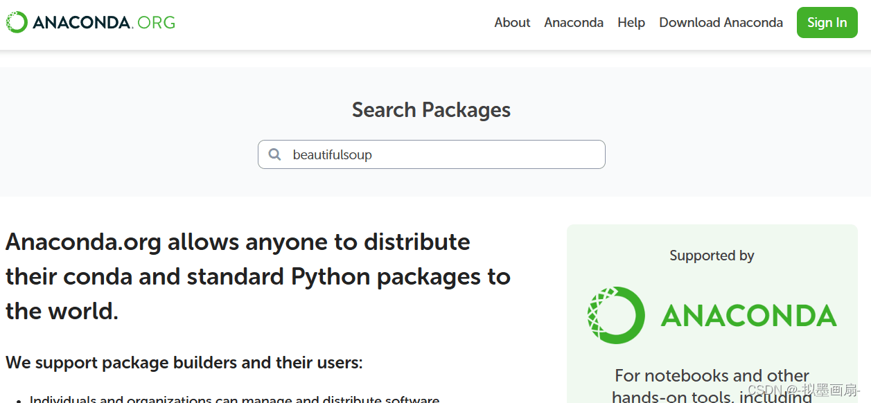 Python Conda安装包报错:PackagesNotFoundError两种解决方法-CSDN博客