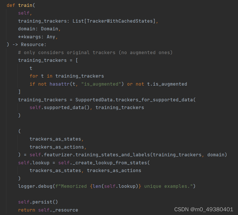 Gavin老师Transformer直播课感悟 - 基于Transformer的Rasa 3.x 内核解密之Memoization对话策略及源码解析(十七)_rasa memoization ...