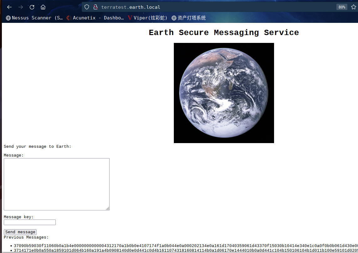 靶机渗透练习84-The Planets：Earth_the planets: earth-CSDN博客