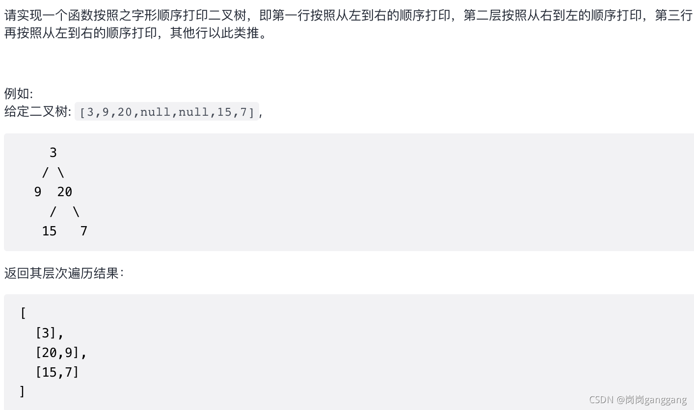 剑指 Offer 32 - III. 从上到下打印二叉树 III python_leetcode 剑指offer 32 — iii.从上到下打印二叉树 python-CSDN博客