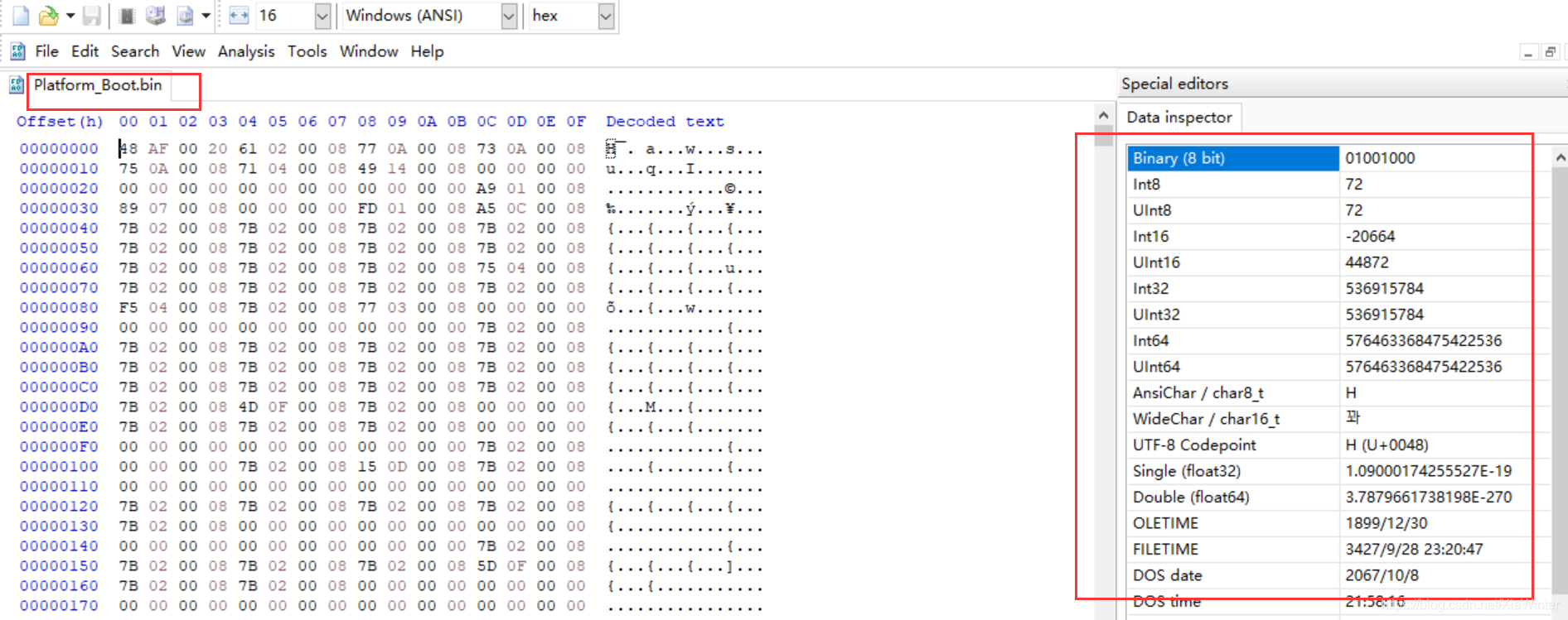 十六进制编辑器--HxD和FlexHex_hxd编辑器-CSDN博客
