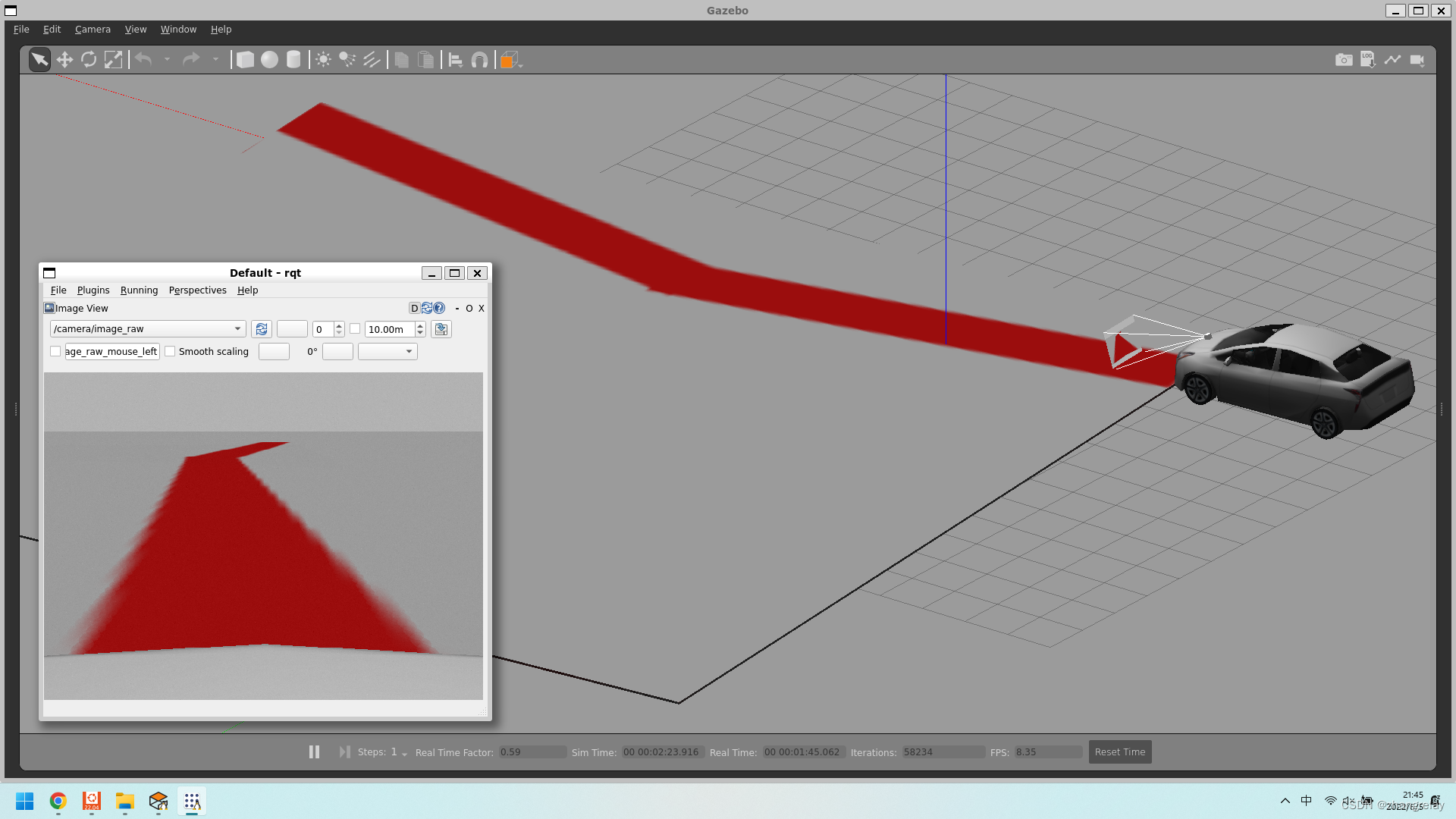 ROS2+Gazebo11+Car+OpenCV获取巡线视觉数据学习_ros2 opencv巡线-CSDN博客