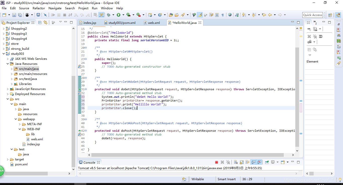 在Eclipse中用Maven创建Servlet实现输出Hello World_eclipse建立一个servlet的hello world-CSDN博客