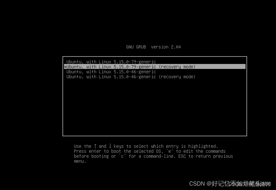 Ubuntu系统忘记root密码的解决方法_ubuntu20忘记root密码的解决办法-CSDN博客