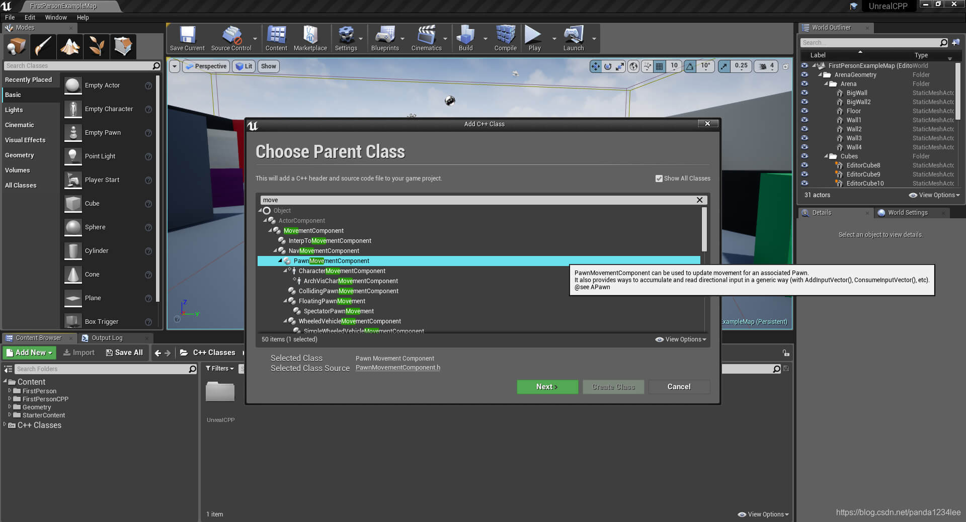 最简单的 UE 4 C++ 教程 ——带碰撞和粒子特效的角色操控【二十九】_static constructorhelpers::fobjectfinder