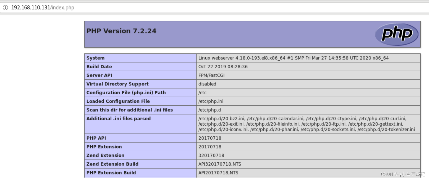 WEB服务的配置与使用 Apache HTTPD_apache配置后找不到 644-CSDN博客