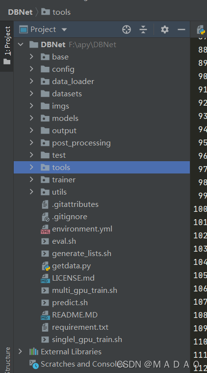 超详细记录在pycharm中训练测试DBnet(pytorch)_dbnet pytorch-CSDN博客