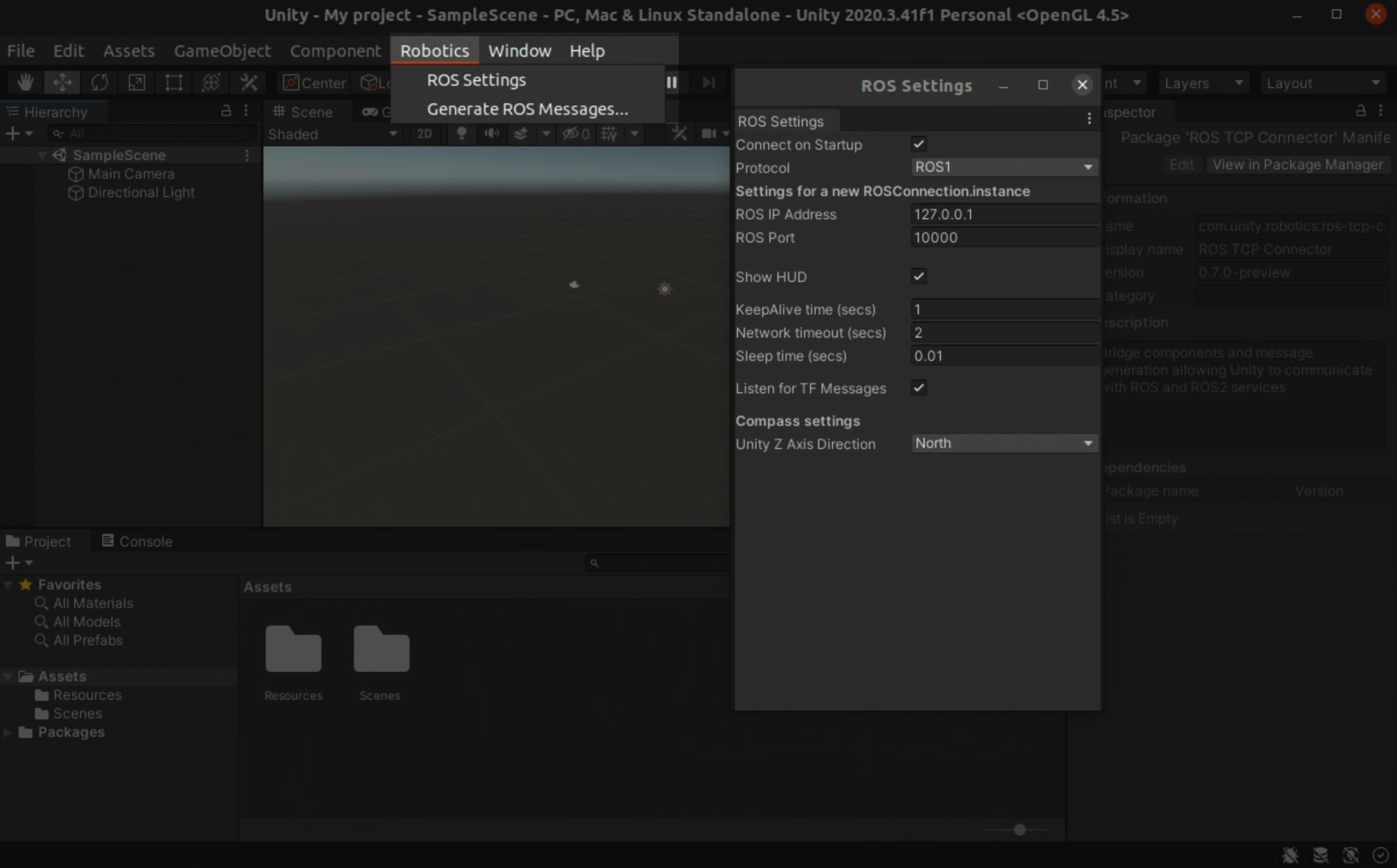 从Unity Robotics Hub入门Unity-ROS-CSDN博客
