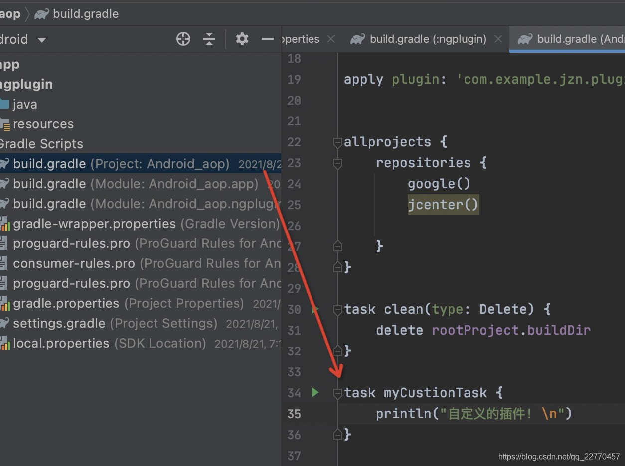 Android——面向AOP编程(一)_gradle aop依赖-CSDN博客