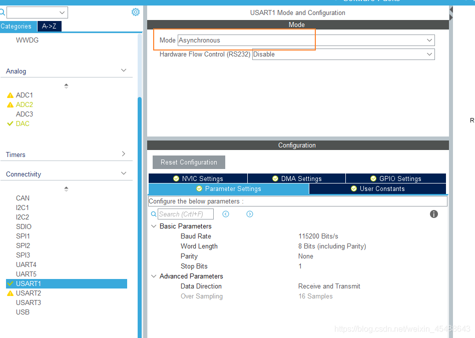 STM32 CubeIDE DAC使用_cubeide dac dma-CSDN博客