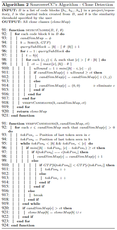略读 # SourcererCC: Scaling Code Clone Detection to Big Code-CSDN博客