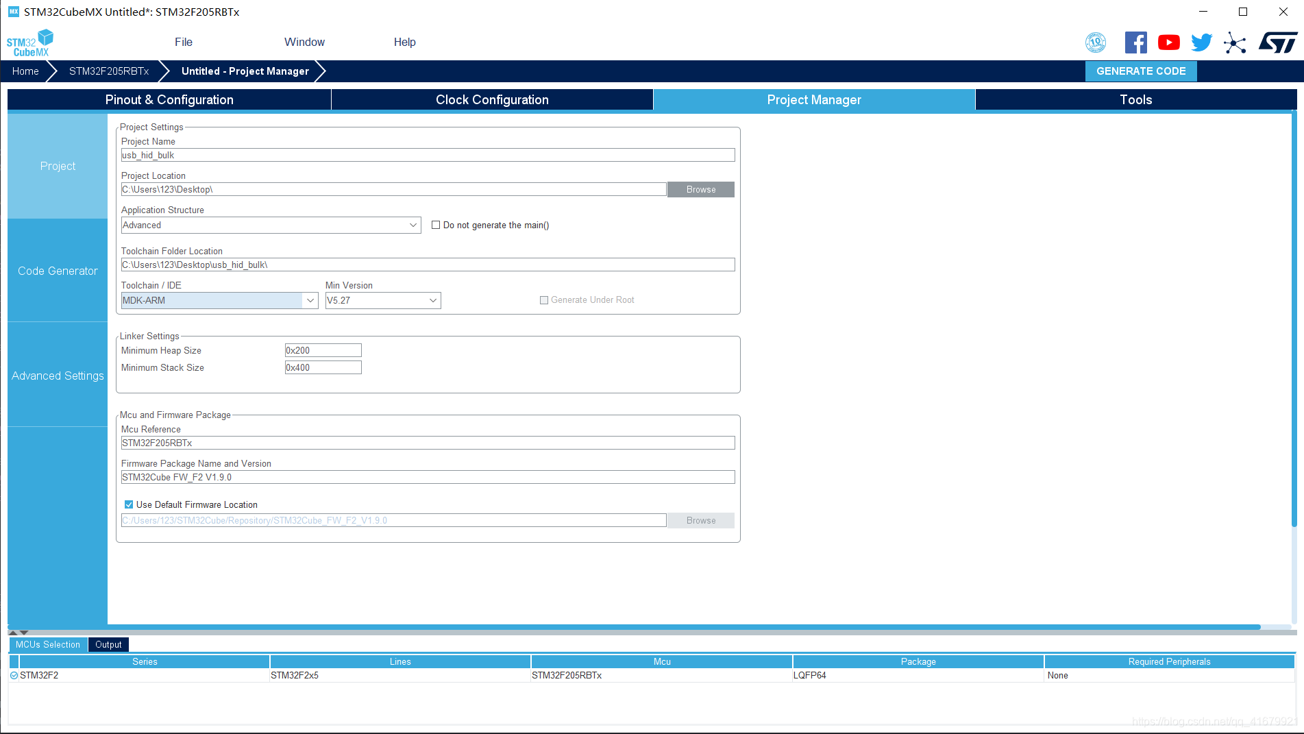 Stm32f205rbt6的usbbulk数据传输，并使用libusbwin32编写上位机进行数据读写配有pcb文件stm32f072 Usb Bulk Csdn博客