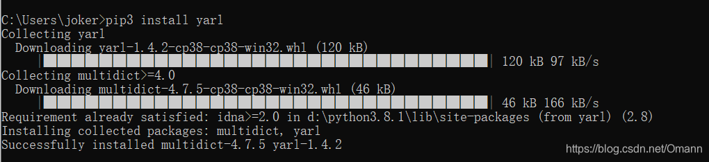 python3版本安装aiohttp库-CSDN博客