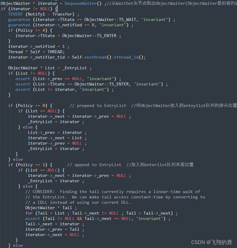 线程方法notify/notifyAll源码分析_java 查看notify方法源码-CSDN博客