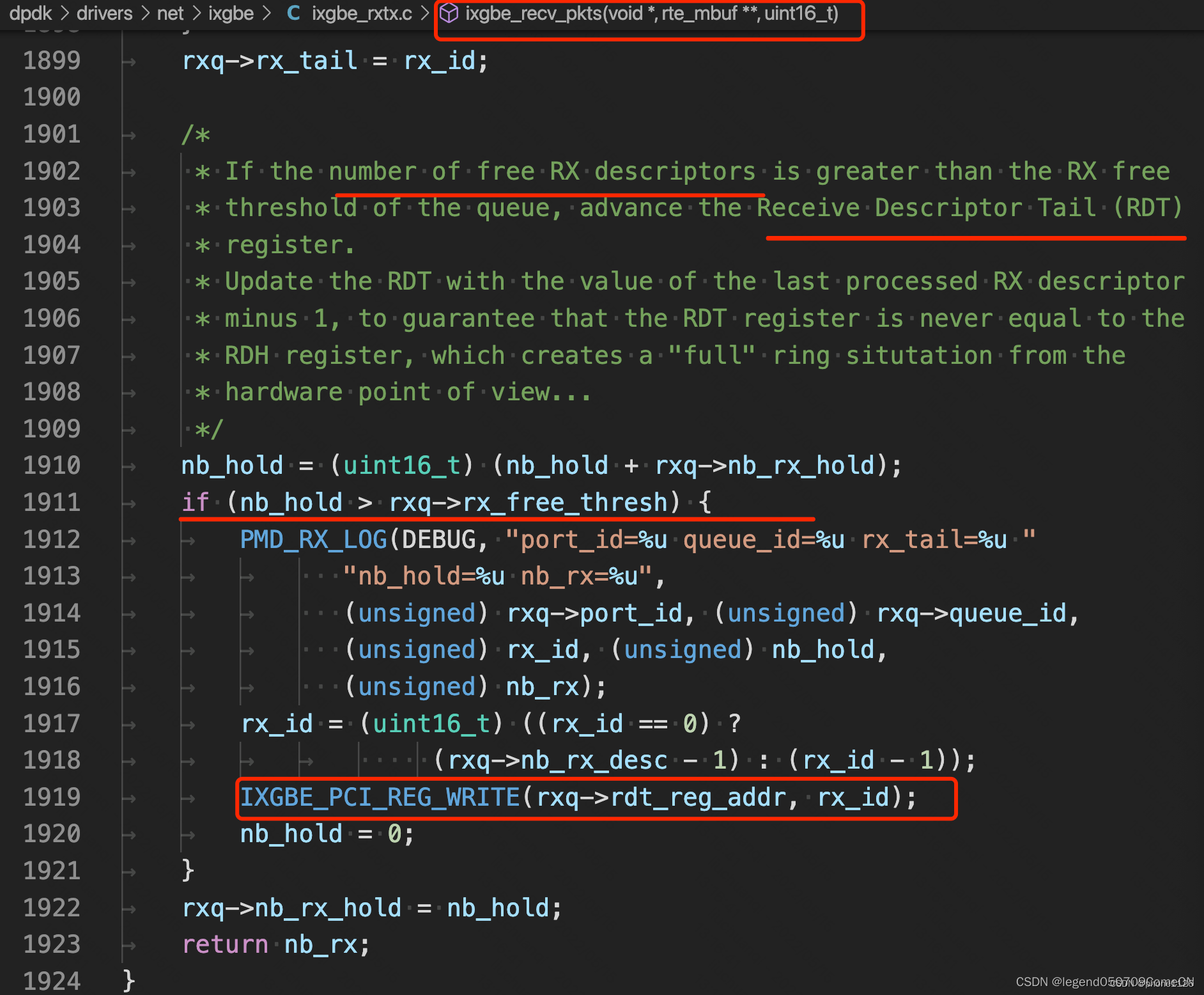 DPDK收发包流程分析_dpdk 开发流程-CSDN博客