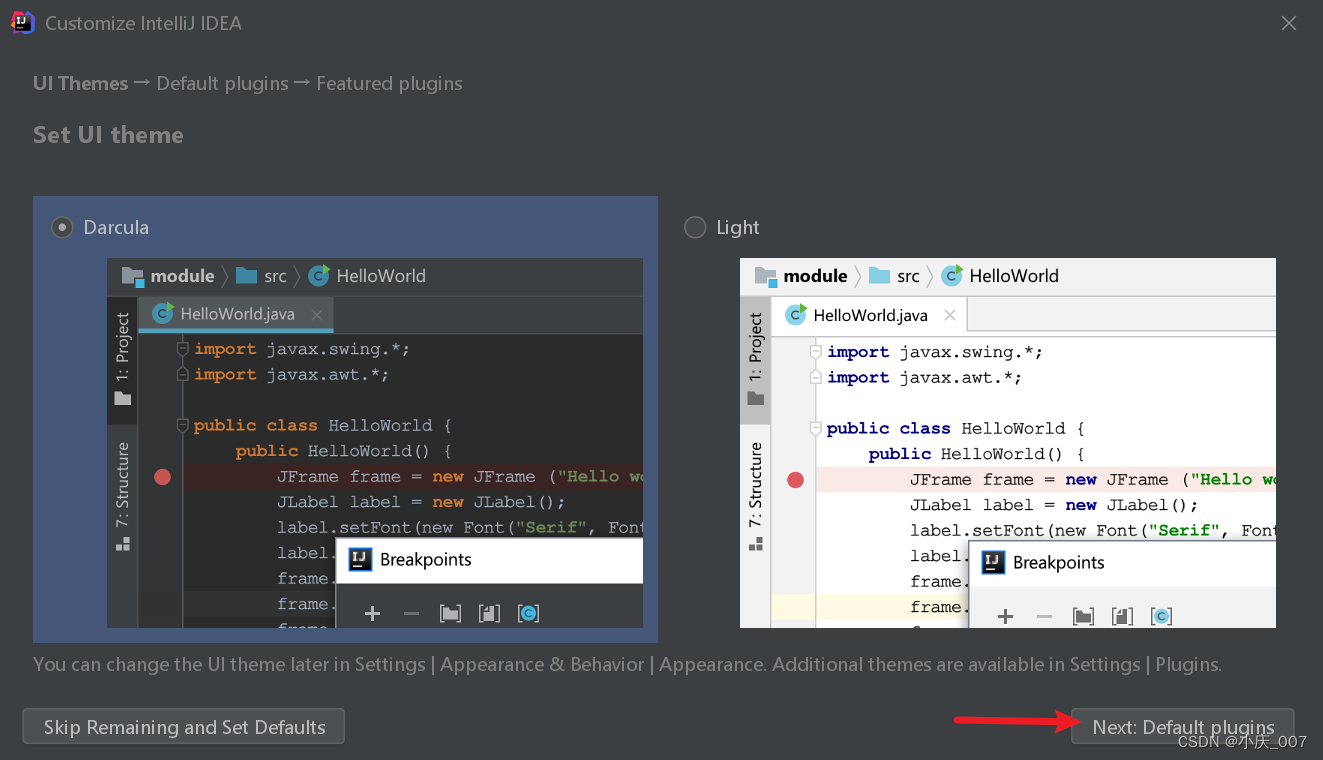 Java入门 （超简单）IntelliJ IDEA（2020.1）的下载、安装、学习免费使用步棸（图文详细讲解，内含安装包插件整合）_idea2020.1下载-CSDN博客
