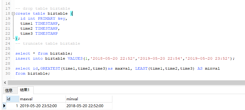 postgresql中条件表达式 case 、coalesce、nullif 、greatest、least_pgsql greatest ...