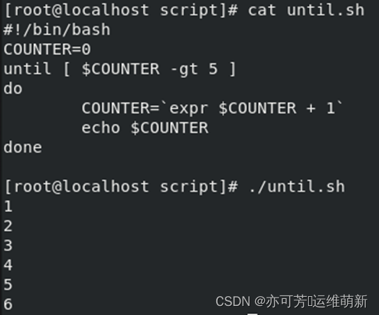 Shell脚本的while循环和until循环_while sh-CSDN博客