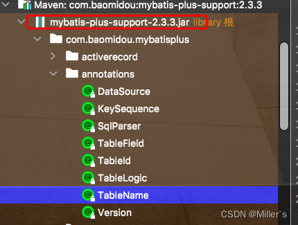 mybatisPlus中@TableName注解不生效_import com.baomidou.mybatisplus.annotation.*;无法引入-CSDN博客