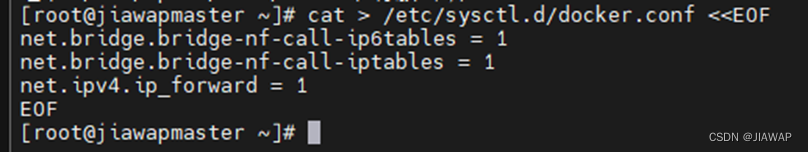 Docker安装后出现以下报错：WARNING：bridge-nf-call-iptables is disabled的解决办法_warning: bridge-nf-call ...