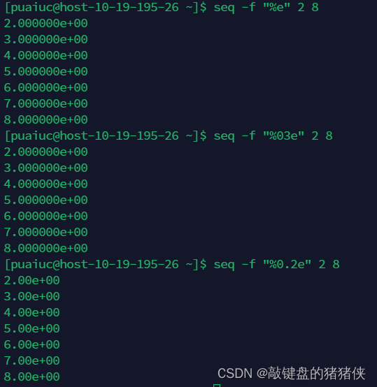 Linux中的常用命令--seq_linux的seq-CSDN博客
