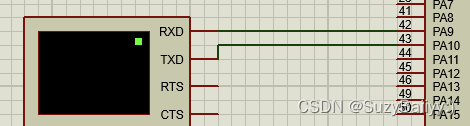 STM32/51单片机实训day4——RFID数据读取｜RC522｜串口数据收发、可模拟RFID (三) 仿真_proteus 原件 ...