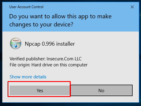 windows捕获串口数据_如何下载和安装用于Windows数据包捕获的Npcap库？-CSDN博客