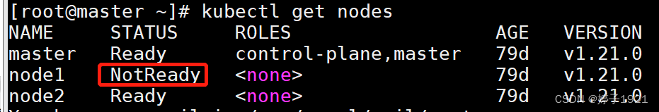 集群重启后发现node1节点出现notready状态，问题排查及解决（kubelet与docker的cgroup驱动不同导致）_node1 notready-CSDN博客