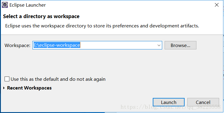 IDE工具(2) eclipse修改Workspaces工作空间目录_idea设置workspace路径-CSDN博客