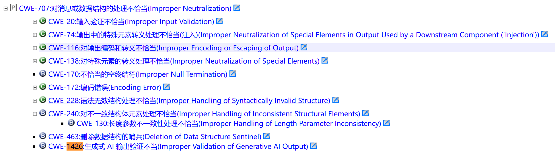 解读CWE 4.15 - AI/ML 引入的应用缺陷_improper neutralization of directives in dynamical-CSDN博客