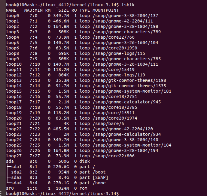 Linux尖刀——shell_linux shell lsblk -o-CSDN博客