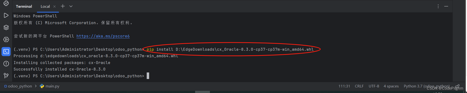 python连接Oracle数据库-CSDN博客