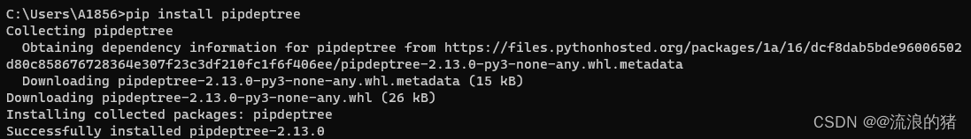 pip离线安装python第三方库（.whl文件，依赖库）_pip离线批量安装whl-CSDN博客