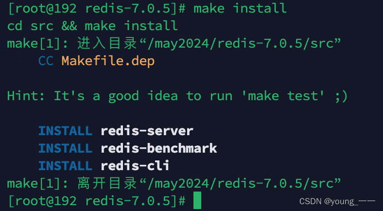 linux上Redis安装使用_linux redis-CSDN博客