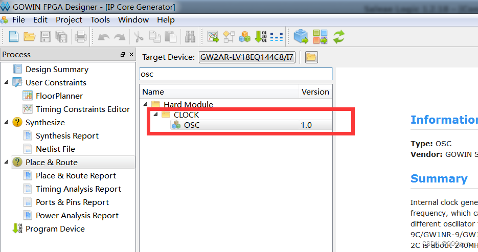 高云片内时钟OSC的调用_高云fpga肘钟资源应用-CSDN博客