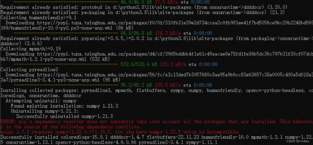 已解决error Pips Dependency Resolver Does Not Currently Take Into Account All The Packages That 8761
