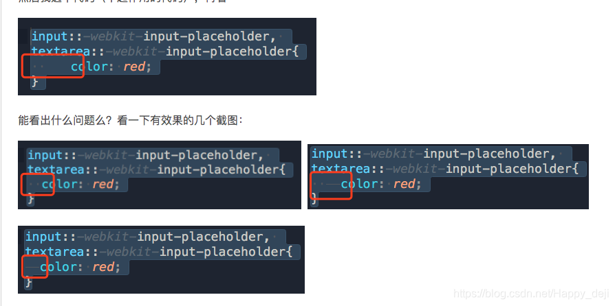 input、textarea设置placeholder的颜色不起作用_uview u--textarea placeholderstyle不起作用-CSDN博客