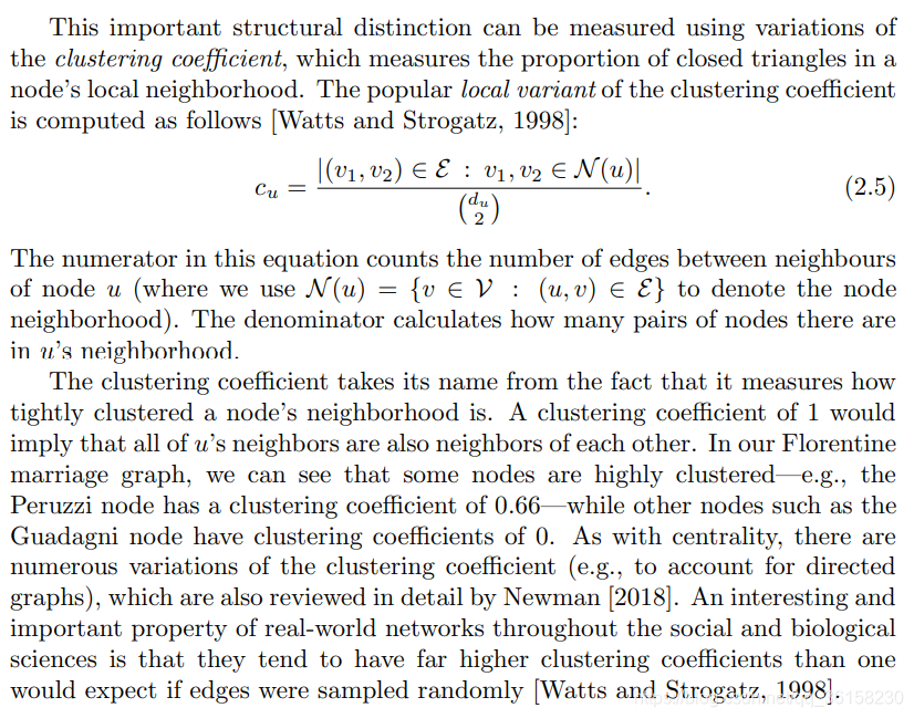 聚类系数clustering coefficient计算方式-CSDN博客