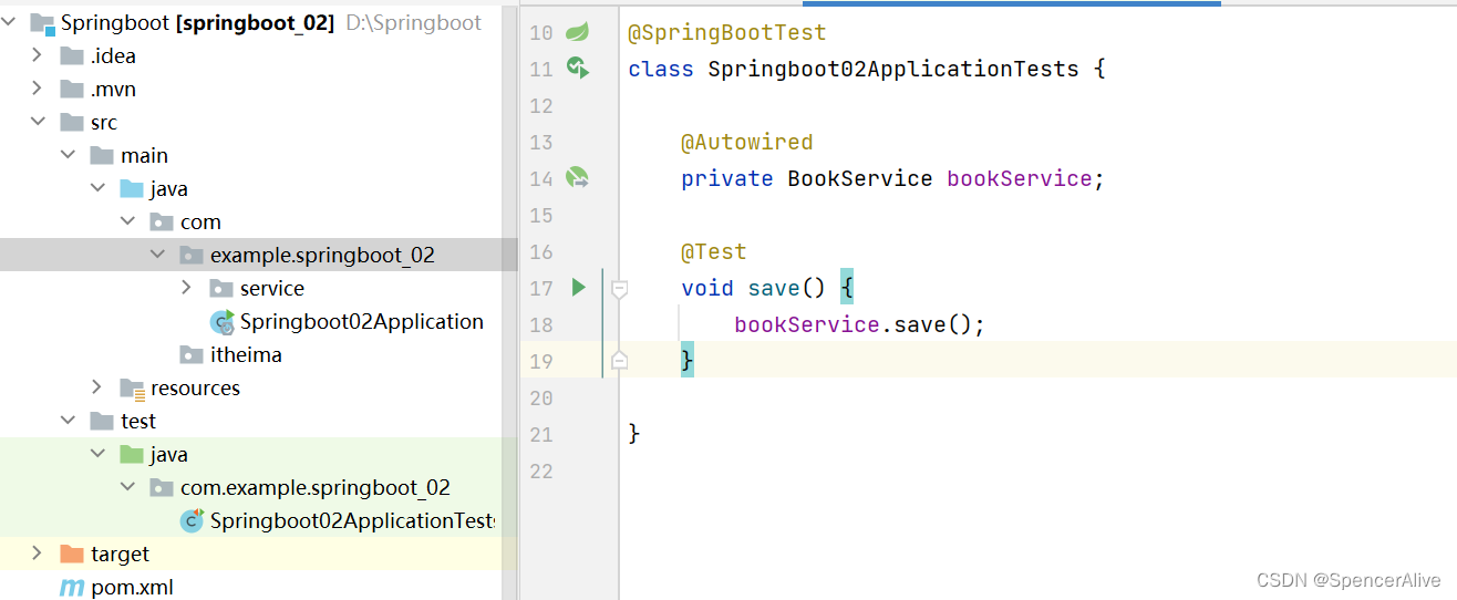 Springboot：Could not autowire. No beans of ‘BookService‘ type found ...