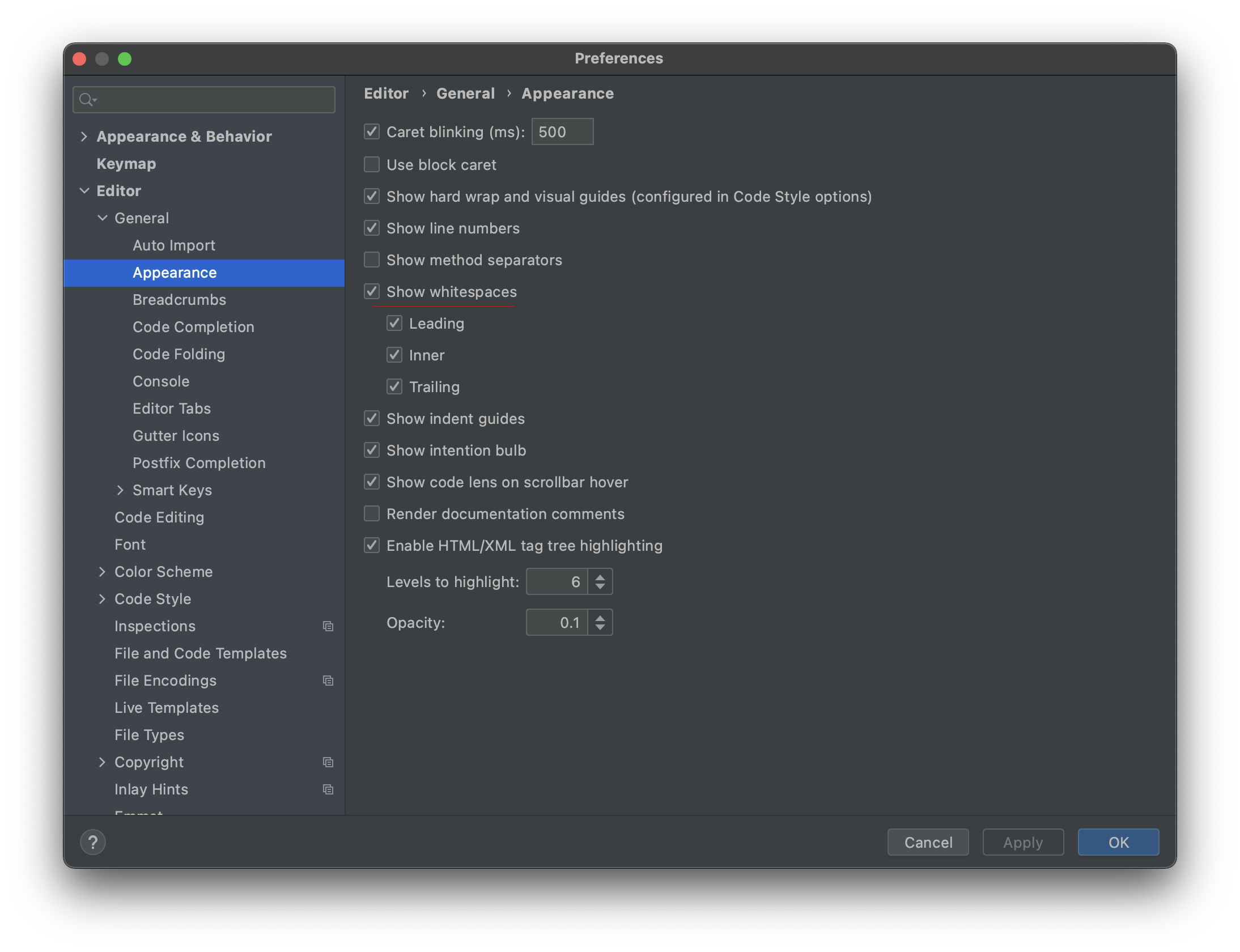PyCharm将制表符转换为空格并显示的配置方法_pycharm tab转空格-CSDN博客