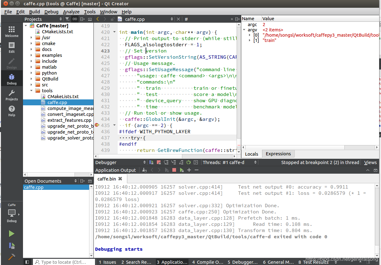 ubuntu1604 qt中配置调试caffe_bvlcqt-CSDN博客