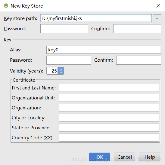 android studio秘钥库文件不存在,获得SHA1以及错误java.lang.Exception: 密钥库文件不存在: keystore...-CSDN博客