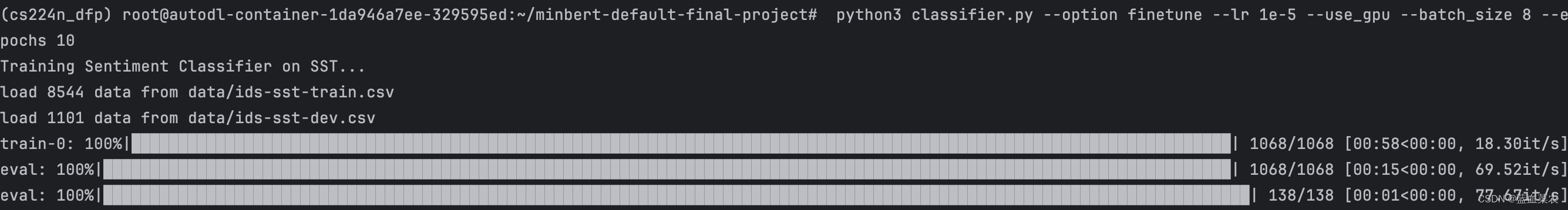 cs224n default-final-project(理解adamw算法完成第四部分）-CSDN博客