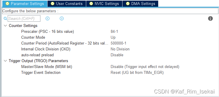 STM32F407ZET6＋CubeMX学习笔记4——定时器中断+PWM输出_stm32f407zet6pwm-CSDN博客