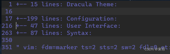 【vim】Dracula 配色设置_vim改字体和背景颜色-CSDN博客