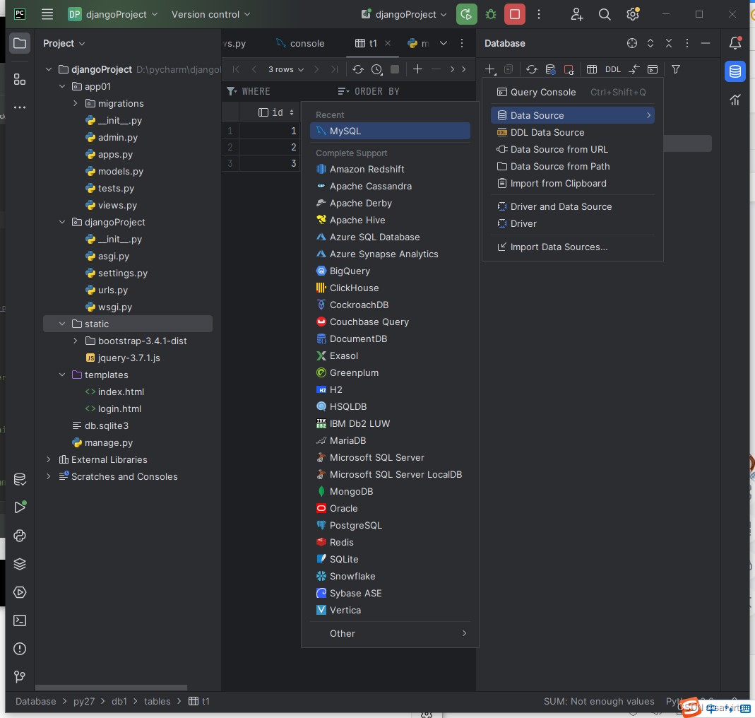 Django视图函数中的HttpResponse,render,redirect及其配置,-CSDN博客