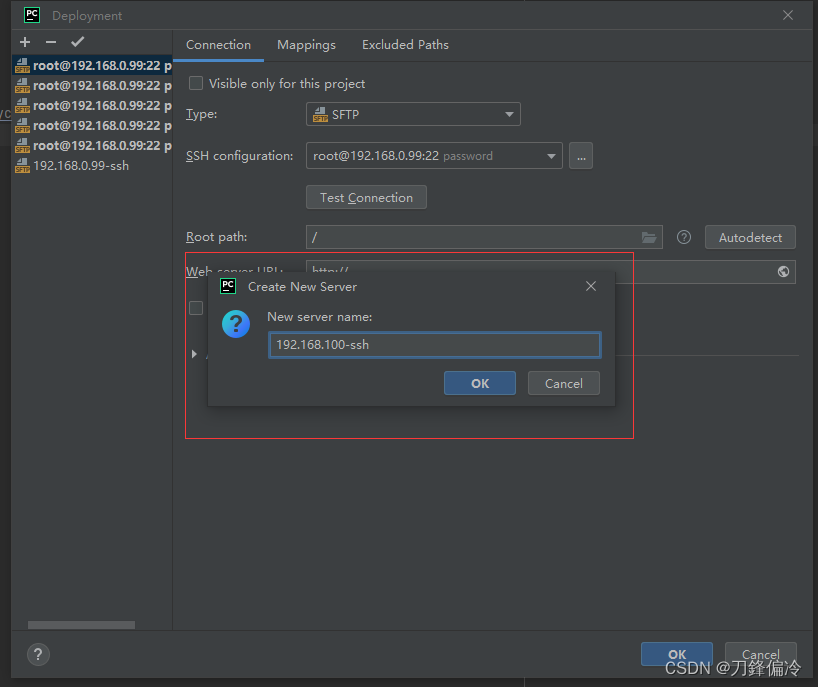 本地Pycharm配置远程服务器开发_pycharm remote host-CSDN博客