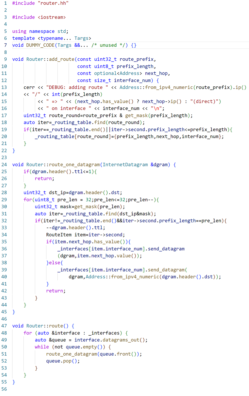 【斯坦福计网CS144】Lab6终结笔记-CSDN博客