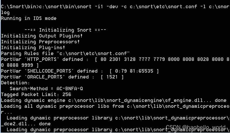 【2023】Windows环境搭建Snort+BASE入侵检测系统_snort系统-CSDN博客